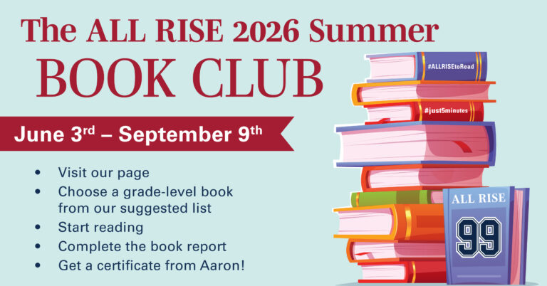 Aaron Judge Book Club | Summer Reading Program 2026